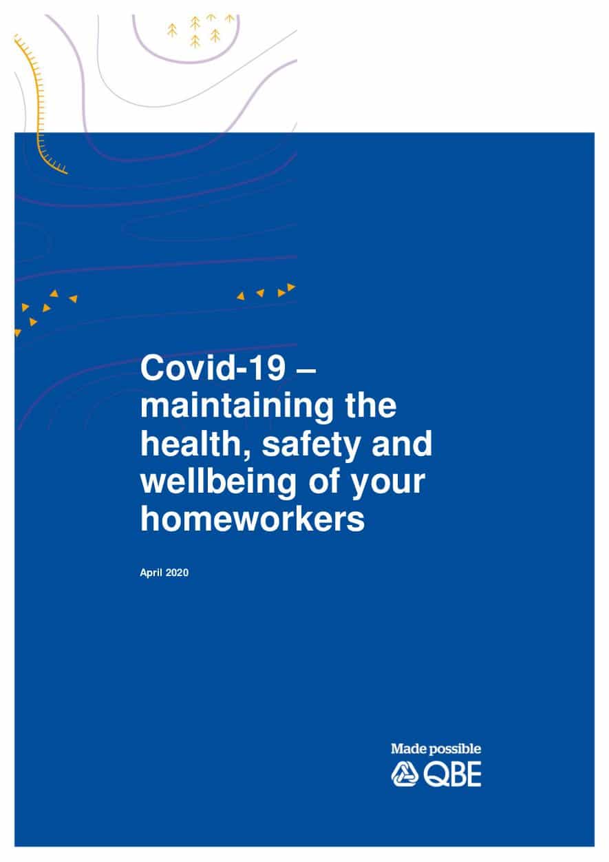 Covid-19 – maintaining the health, safety and wellbeing of your ...